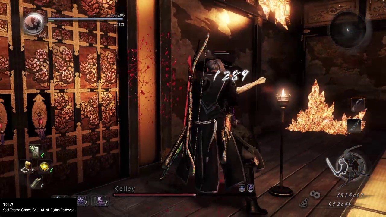 Nioh Edward Kelly Boss Battle (The Snake Alchemist) - YouTube