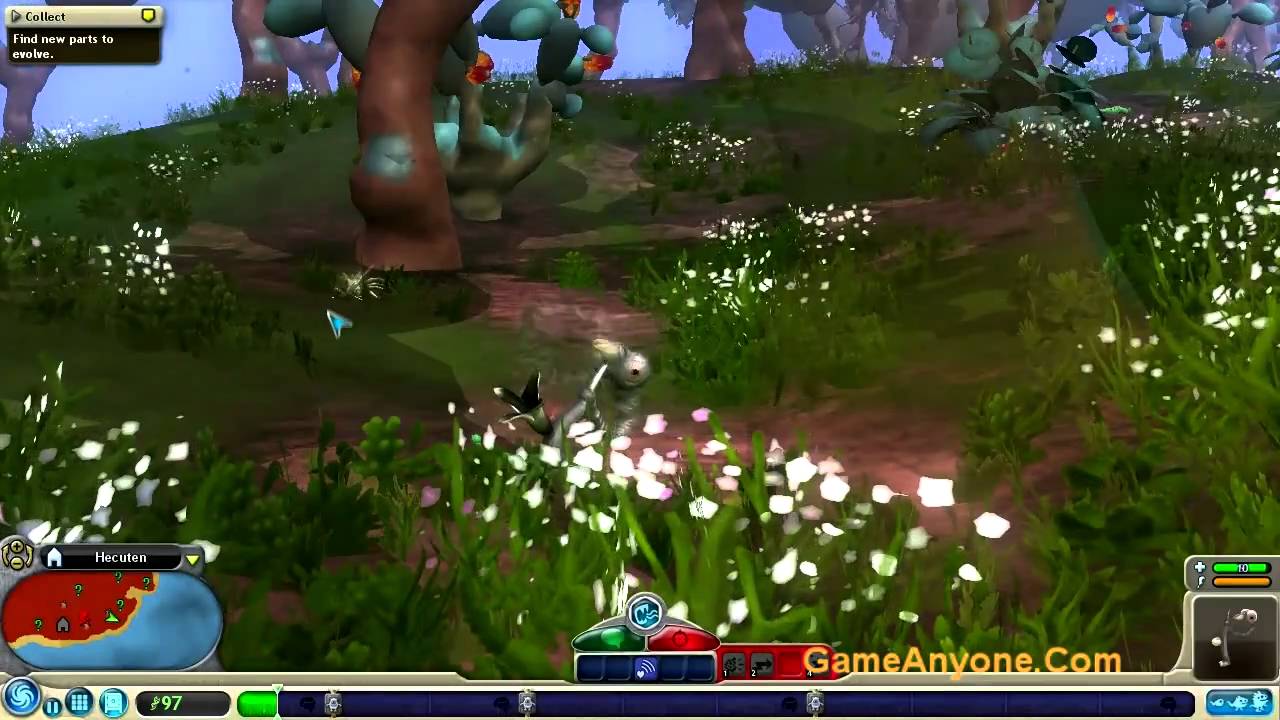 Spore Playthrough 1: Carnivore - Part 2 - YouTube