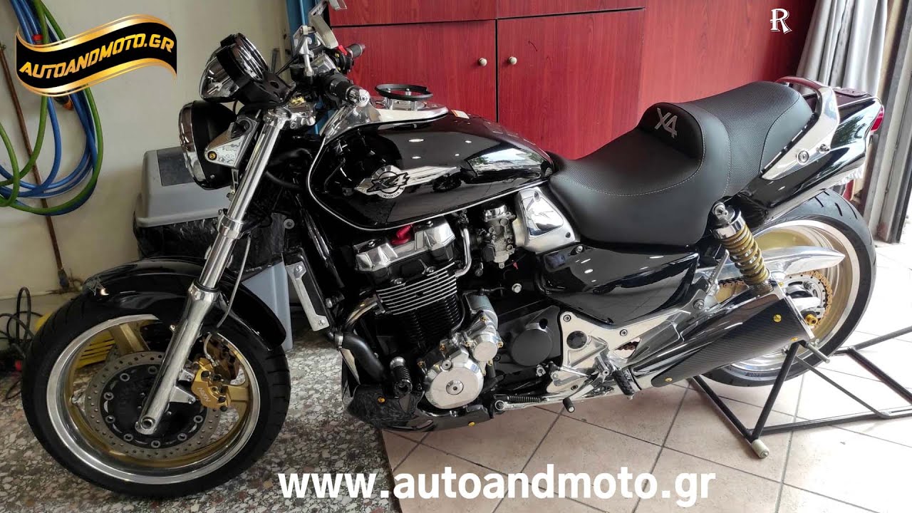 autoandmoto.gr | Honda X4 - YouTube