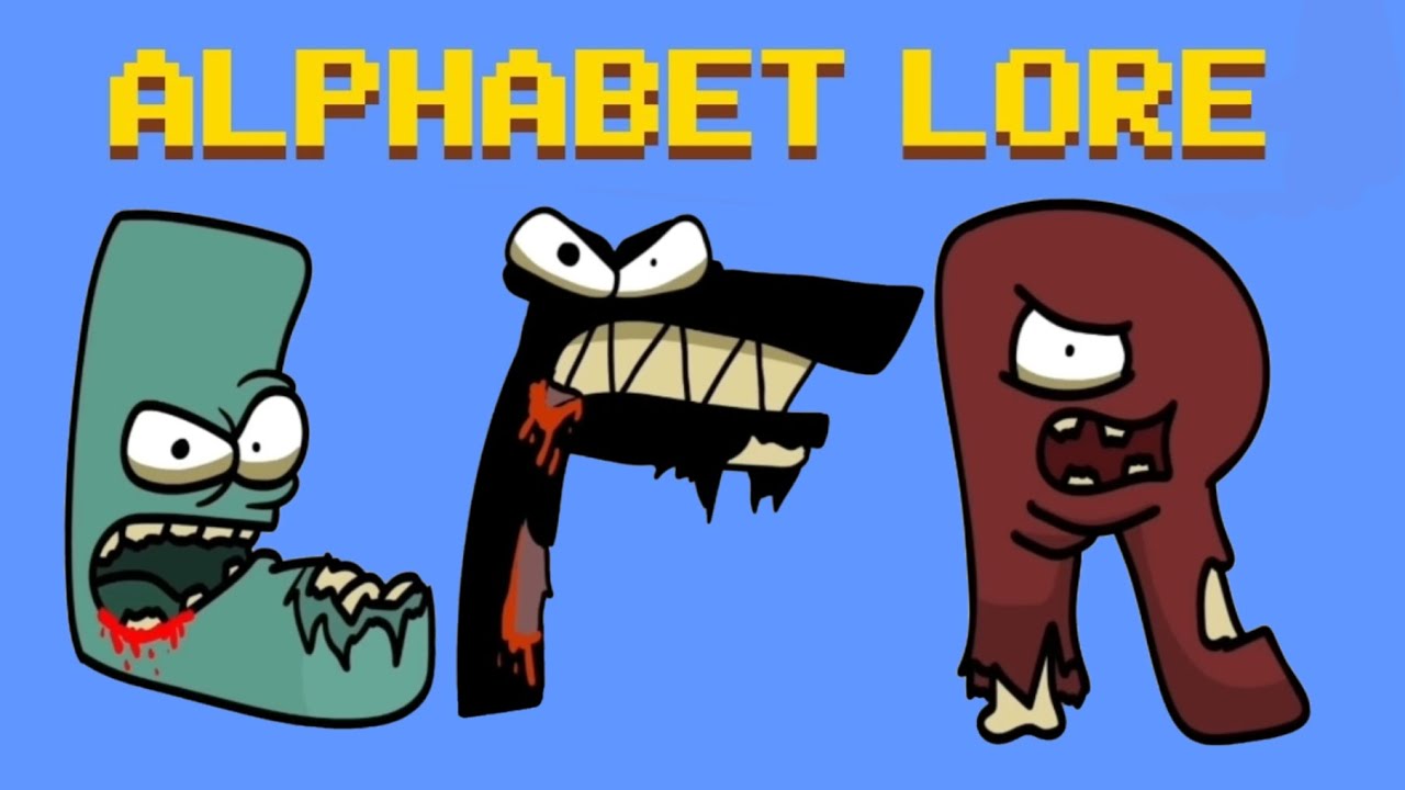Alphabet Lore But They Are Zombie (All Letter) | AlphaLore A-Z - YouTube