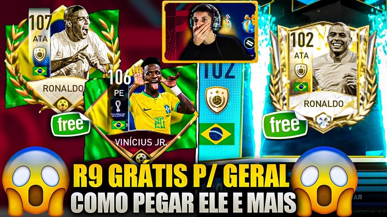 R9 ÍCON PRIME GRÁTIS P/ GERAL😱 COMO PEGAR ELE FÁCIL AGORA & NOVAS ...