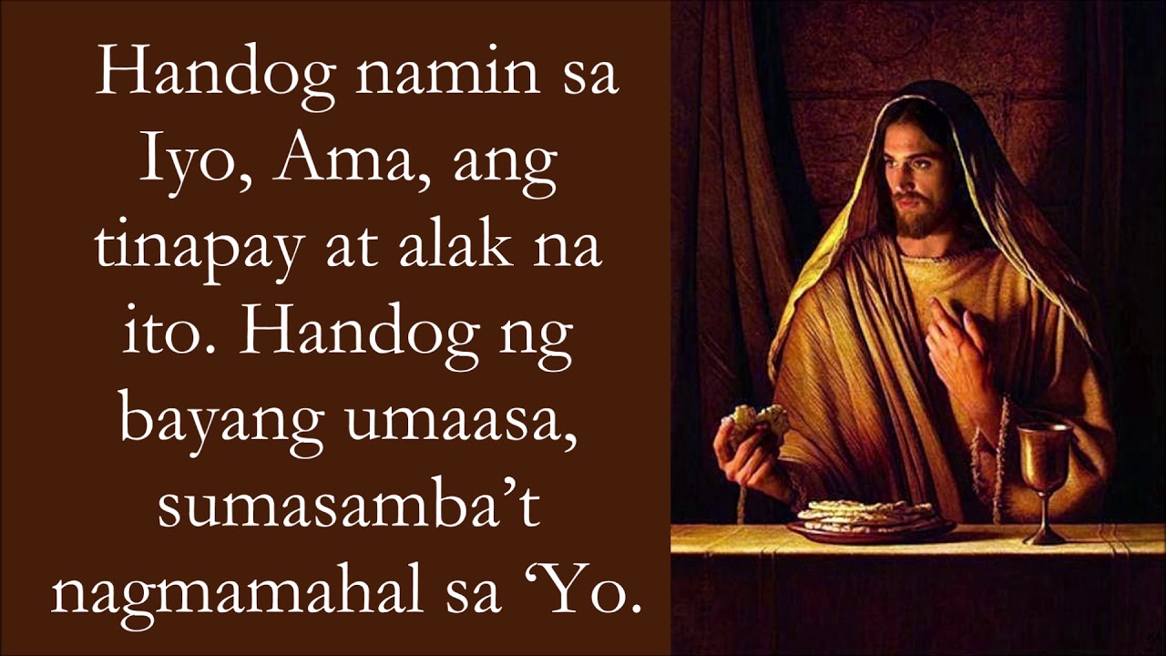 Handog Namin sa Iyo Ama - YouTube