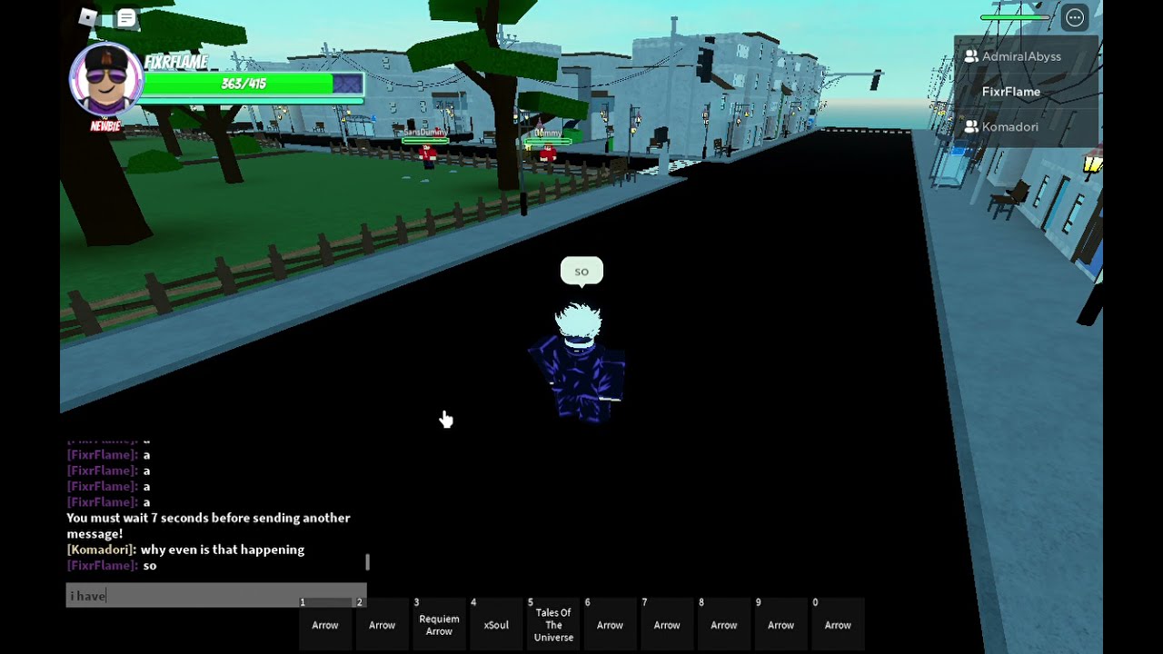 Gojo Domain Expansion glitch in Aut NU - YouTube