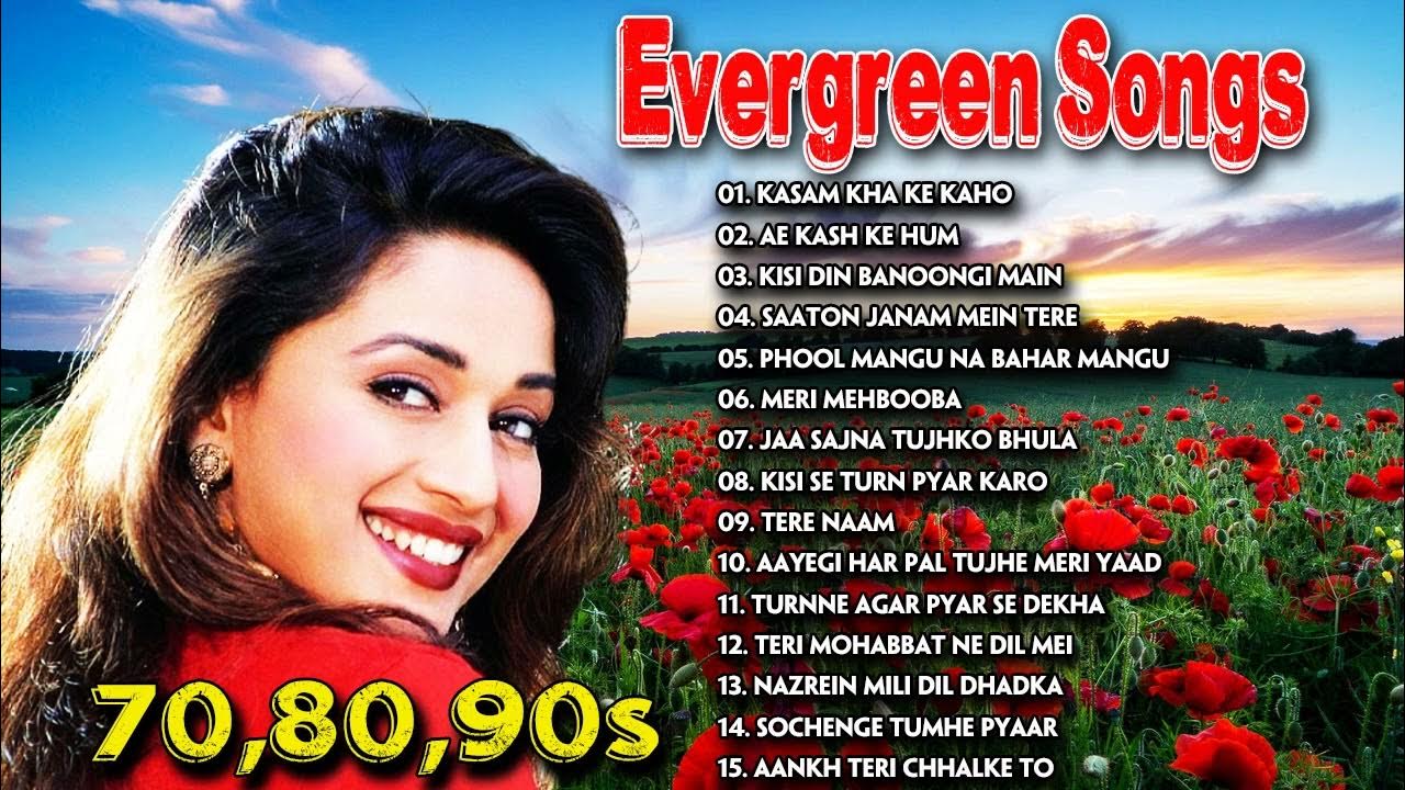 90's Evergreen Hindi Sad Songs Old Alka Yagnik, Kumar Sanu, Lata Mangeshkar Indian Songs 1980 ...