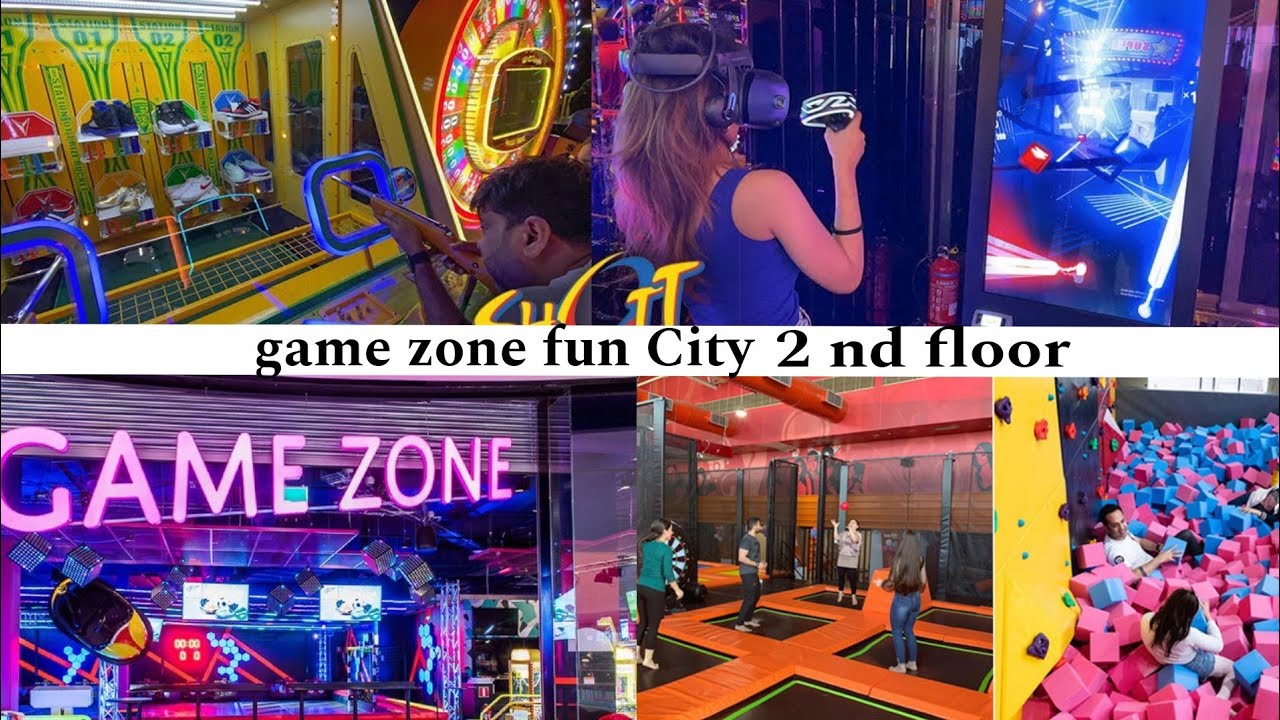 😍Game zone fun City mahant shivala mirzapur game zone in 2nd floor ...