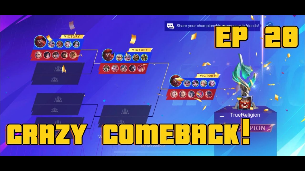 Epic Comeback Win! Final Neighborhood Victory! (Ep. 28) | MLBB Rising ...