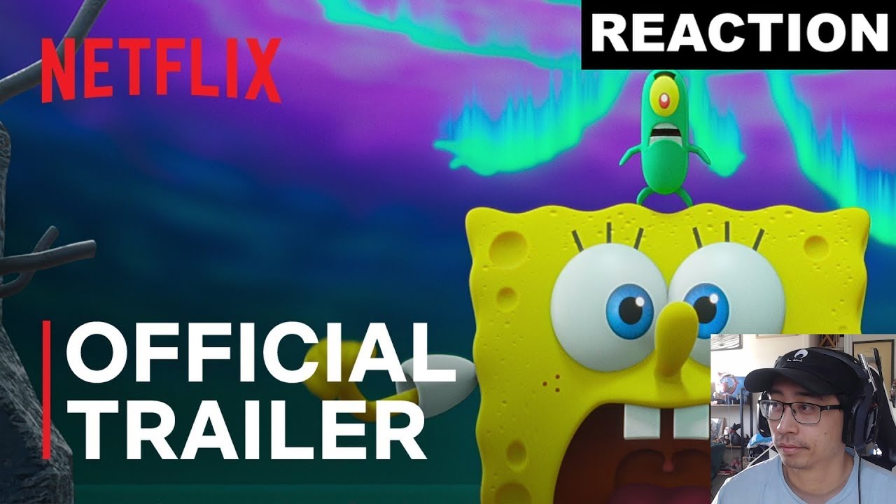 Plankton: The Movie | Official Trailer | Reaction - Netflix, SpongeBob ...