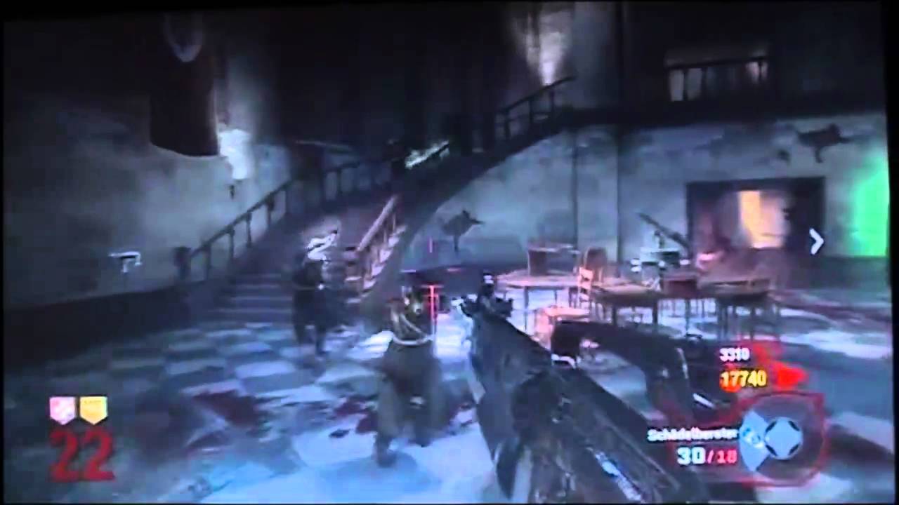 CoD Black Ops Zombie Mode M16/ Schädelberster - YouTube
