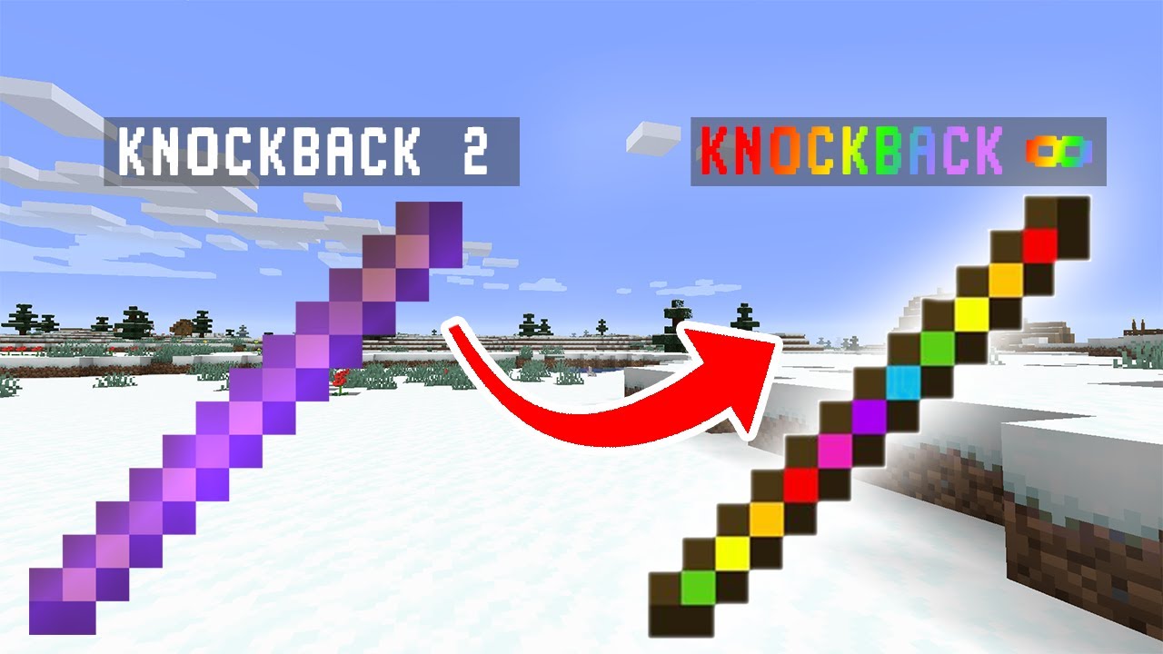 Minecraft's Highest Knockback... - YouTube