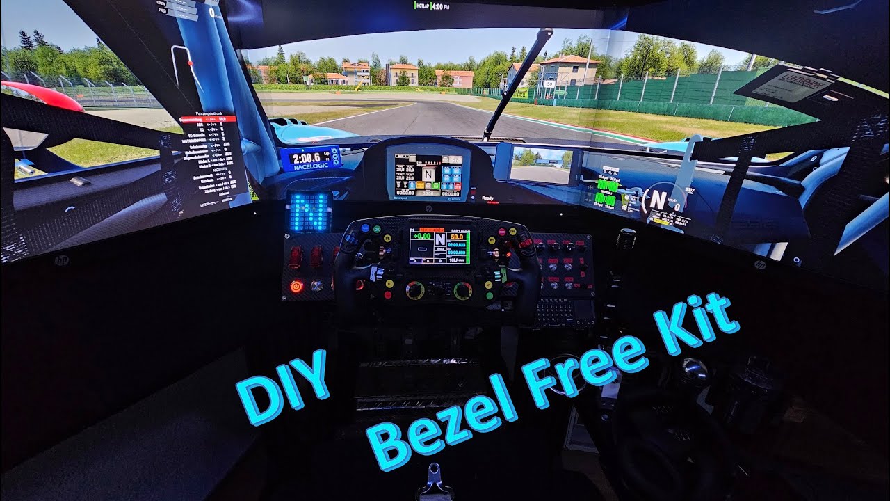 DIY Bezel Free Kit für 5€ oder weniger mit einfacher Montage - YouTube