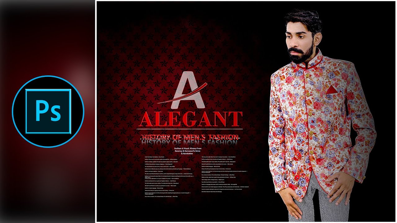 Photo Manipulation | Poster Design Dark Tone tekchar Background editing ...