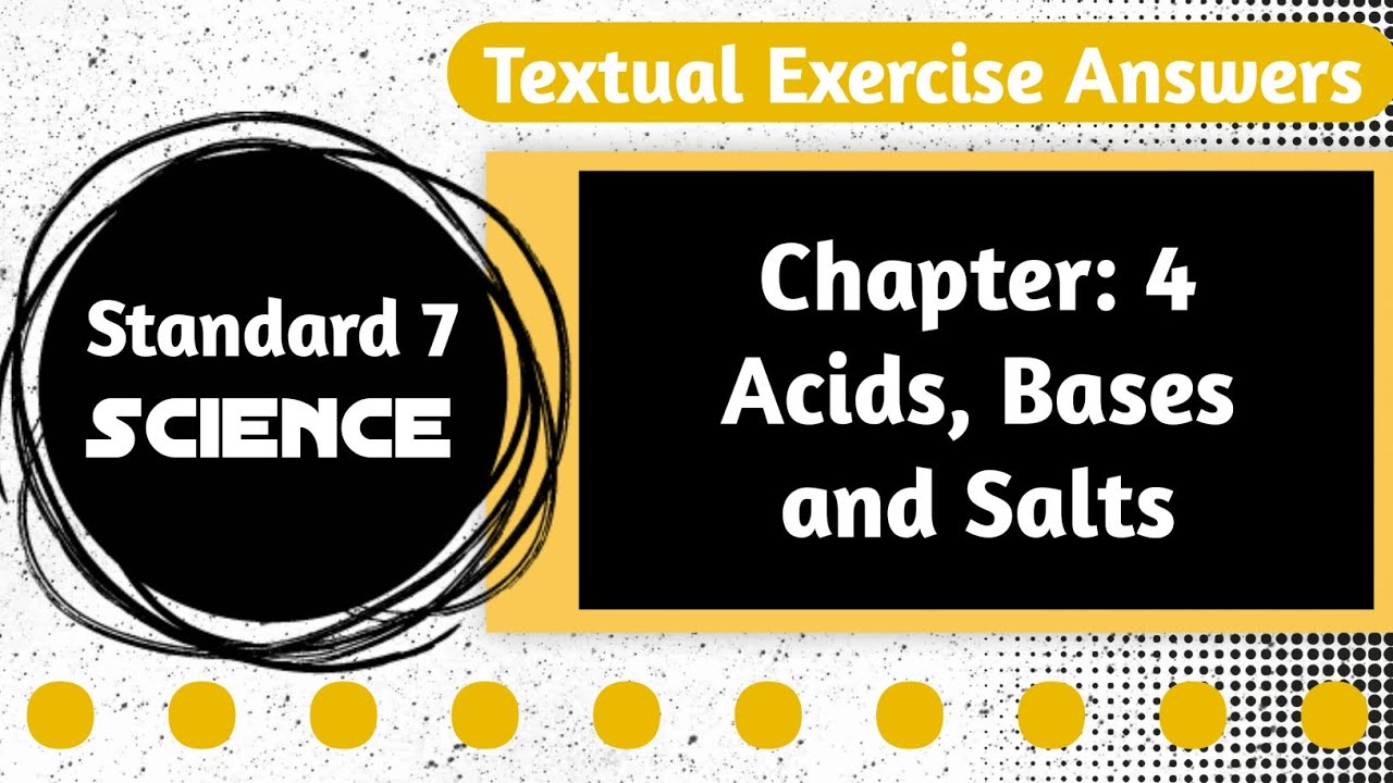 Std 7 Science Chapter 4 Acids Bases And Salts Textual Exercise std-7-science-chapter-4-acids-bases-and-salts-textual-exercise