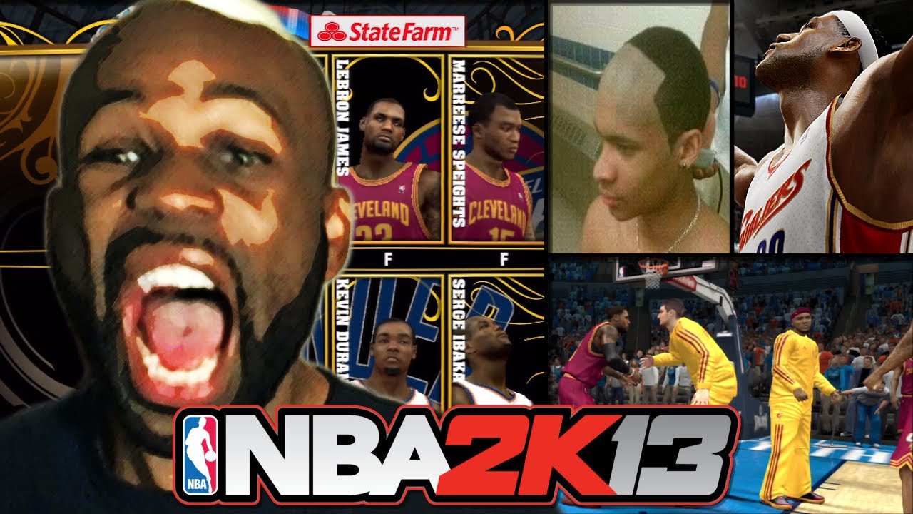 NBA 2K13 RAGE Create a Legend LEBRON JAMES - ROAD TO BALDNESS Ep. 2 ...