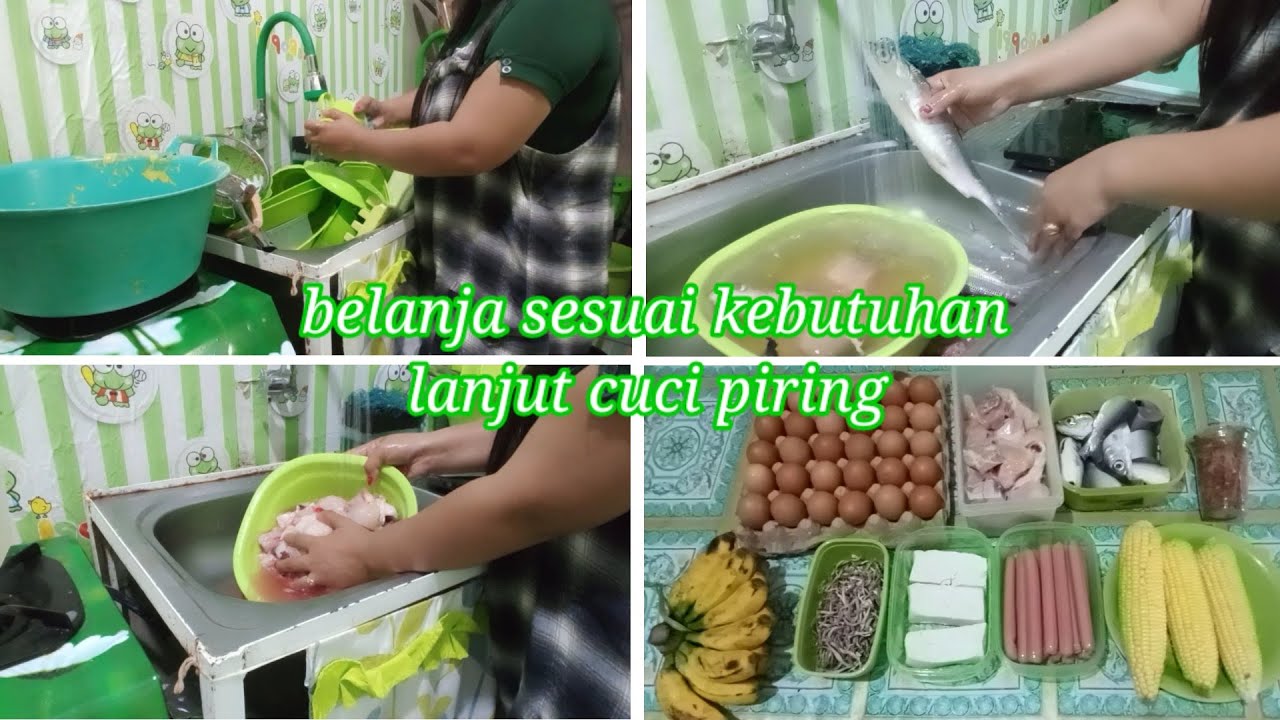Vlog Ramadhan ‼️ Belanja Sesuai Dengan Kebutuhanlanjut Cuci Piring ⁉️ Youtube