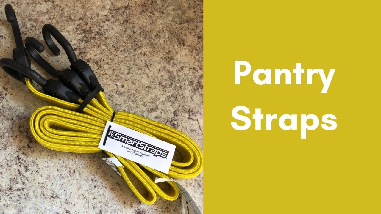 Pantry Straps - keep your food storage safe - YouTube