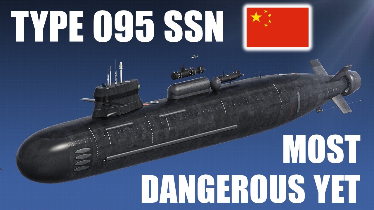 China Launched Its Most Potent Type 095 Attack Submarine - YouTube