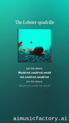 The Lobster Quadrille (song 4) Alice in Wonderland - YouTube