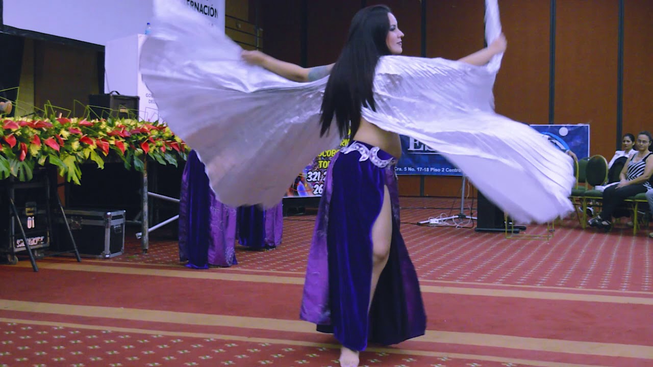 ARTE VIOLETA EN Velada Artística "DANZAN LOS OCOBOS DEL TOLIMA" - YouTube