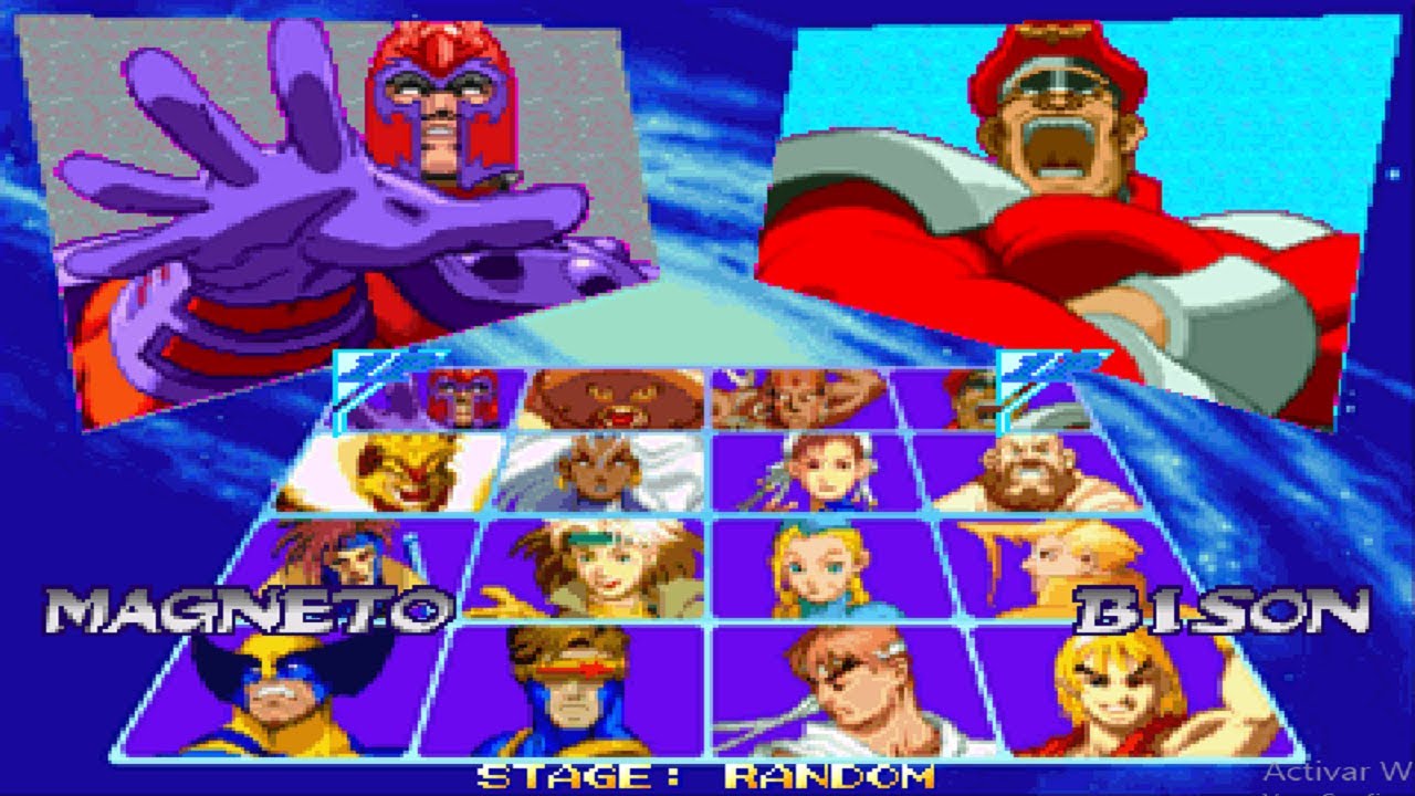 🎮 X Men Vs Street Fighter Mugen 🎮【 Gameplay + Link 】 - YouTube
