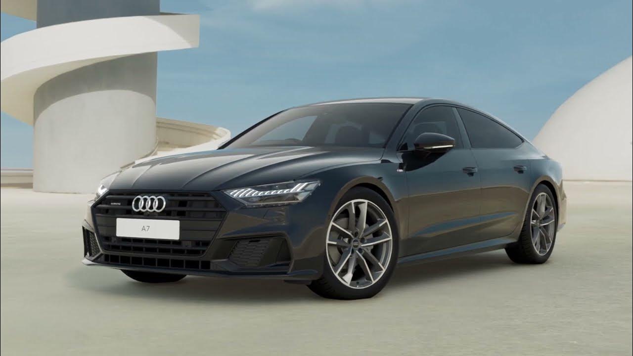 Brand New Audi A7 Sportback Black Edition 40 TDI Quattro S Tronic at Stafford Audi - YouTube
