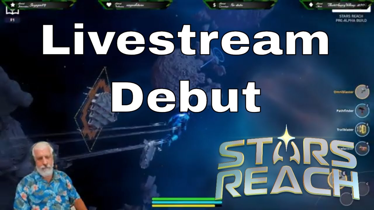 Stars Reach | Live Stream Debut with the Stars Reach Dev Team (replay ...