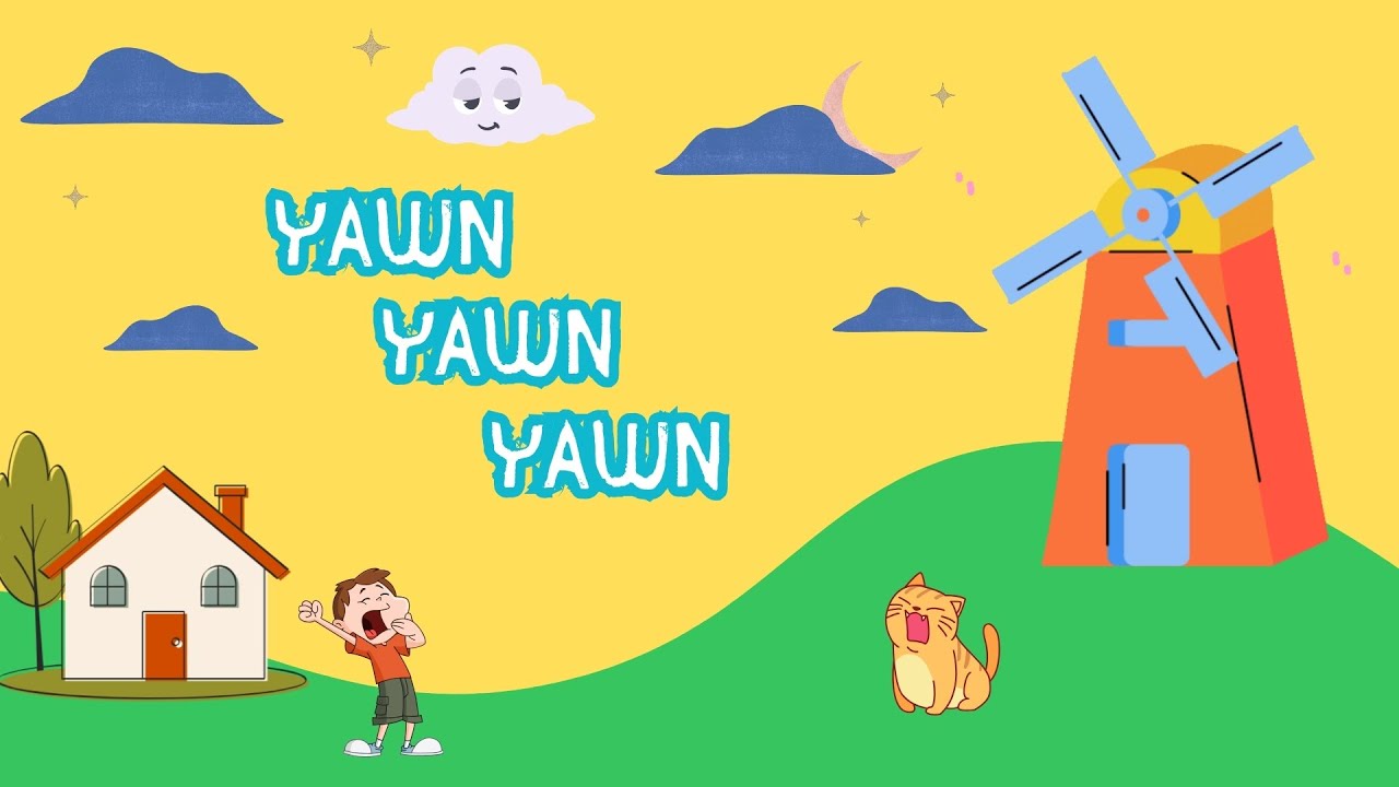 Yawn, Yawn, Yawn! | Fun Sleepy Song for Kids | Relaxing Bedtime Music ...