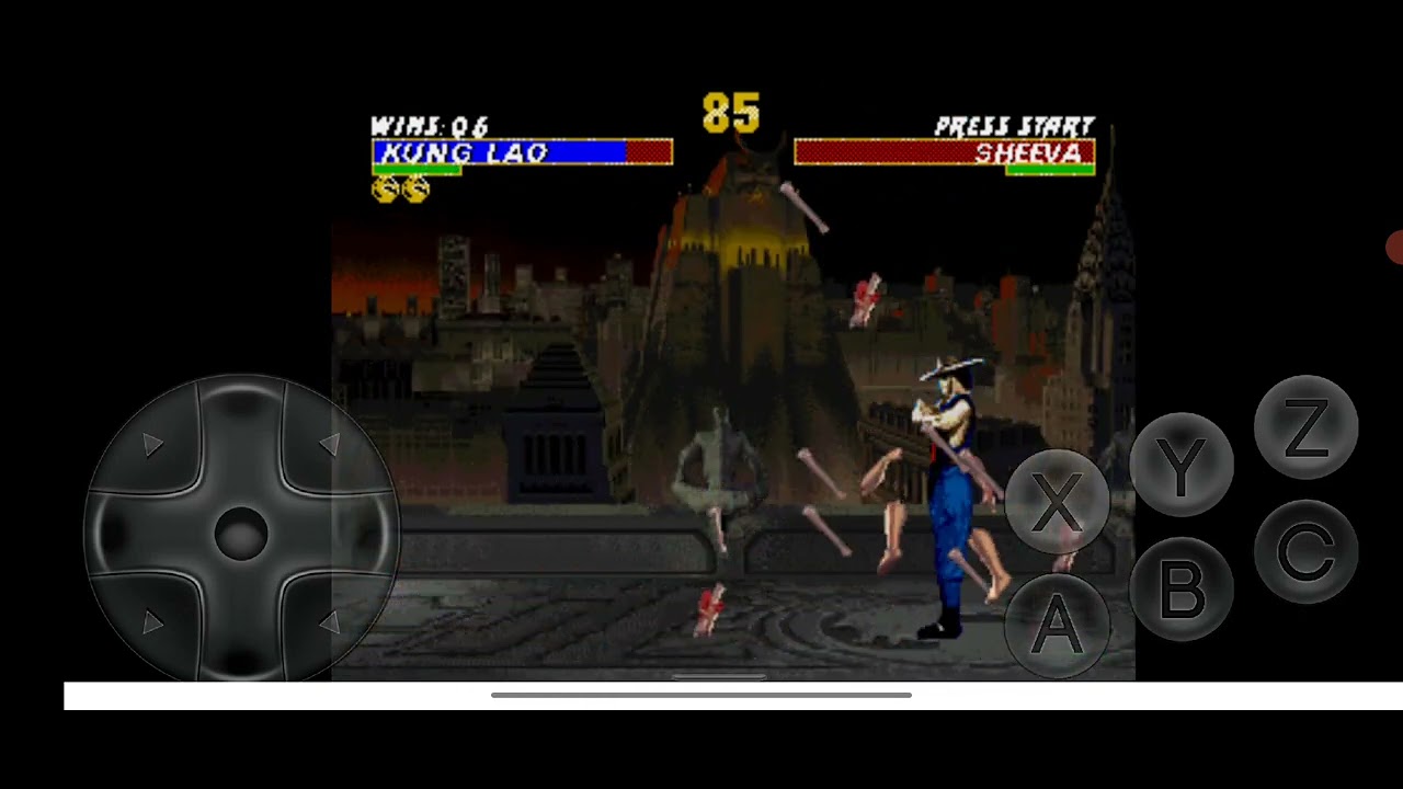 Ultimate Mortal Kombat Trilogy Kung Lao MK2 vs Sheeva and Motaro Very ...