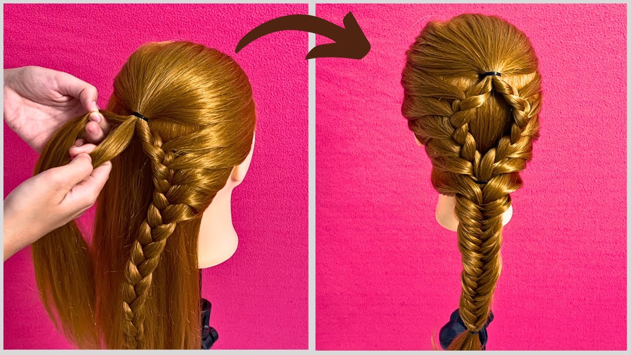 Basic Braiding, Beautiful Hairstyle for Beginners - Going to Parties ...