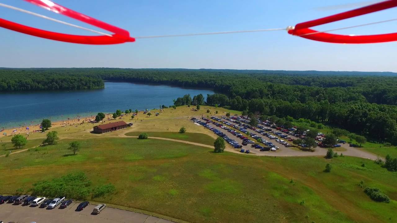 Phantom 3, State Park Fort Custer ,Michigan - YouTube