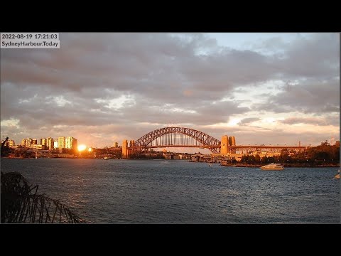 The sun is shining and hopefully the sky will be blue. This is Sydney ...