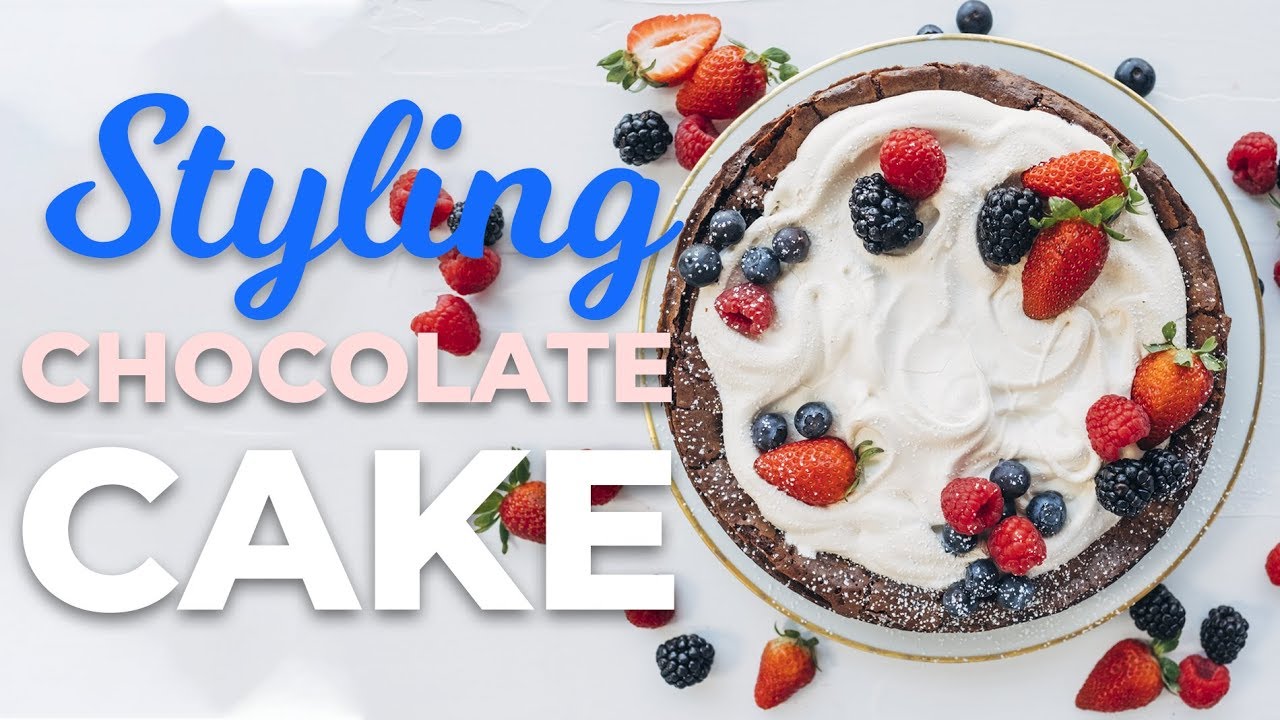 Styling a Beautiful Flourless Chocolate Cake: Plate It Perfect - YouTube