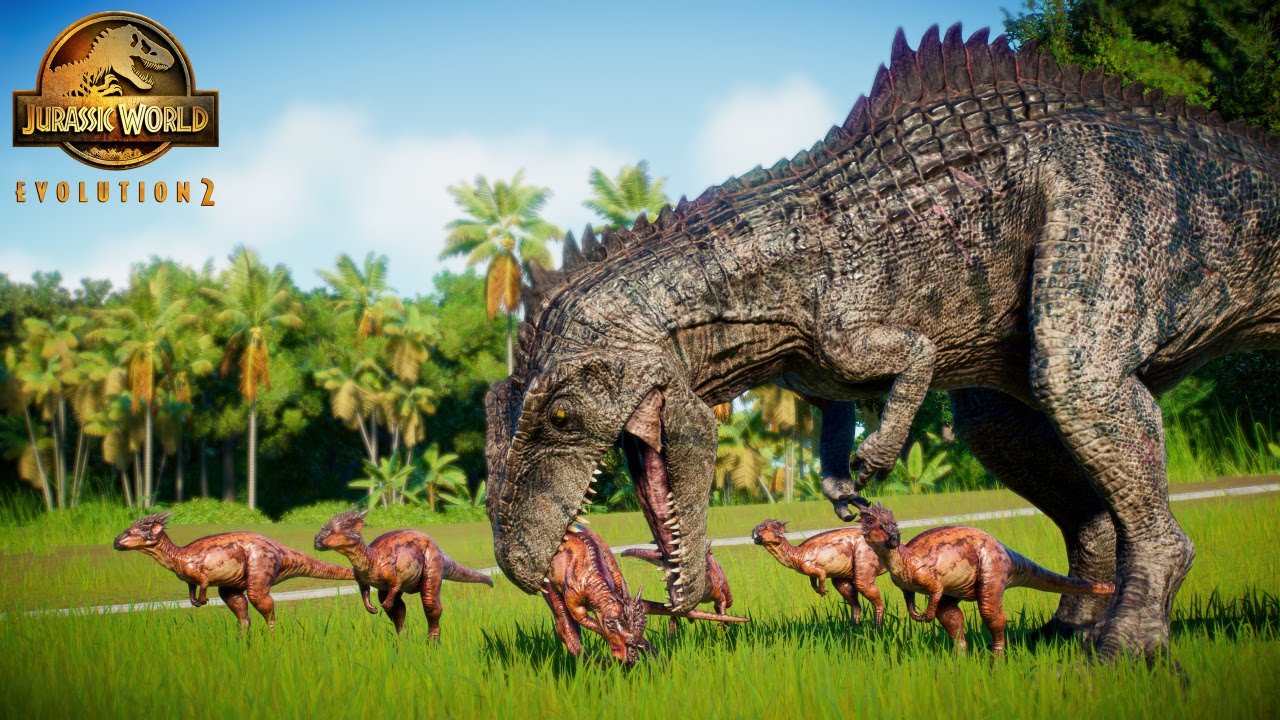 DOMINION GIGA CAUSES DRACOREX DINOSAUR STAMPEDE | JURASSIC WORLD ...