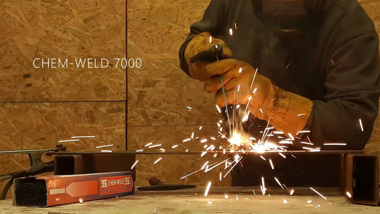 elektroda chemweld 7000 - YouTube