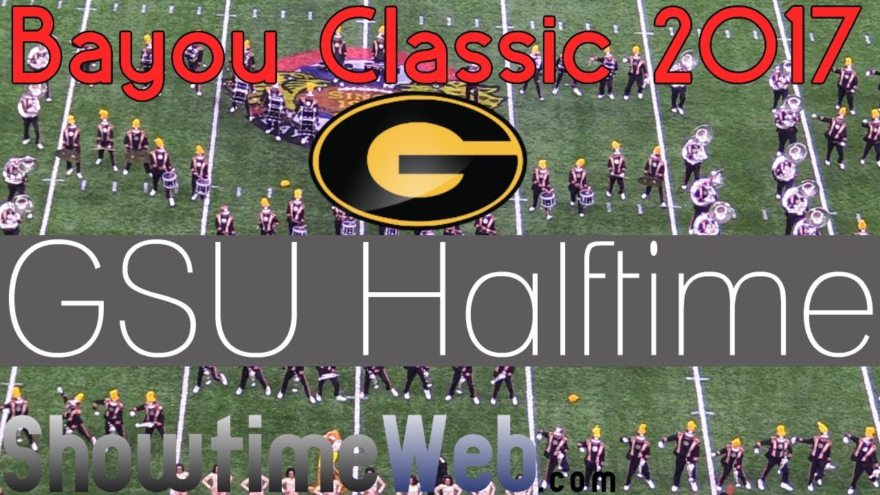 Grambling State University Marching Band Halftime Show - GSU 2017 Bayou ...