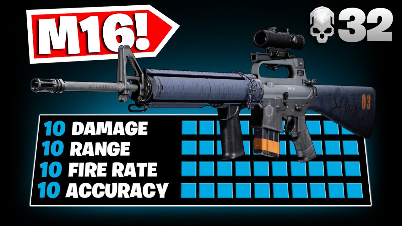 the MAX DAMAGE "M16" is OVERPOWERED! BEST M16 CLASS SETUP / LOADOUT for ...