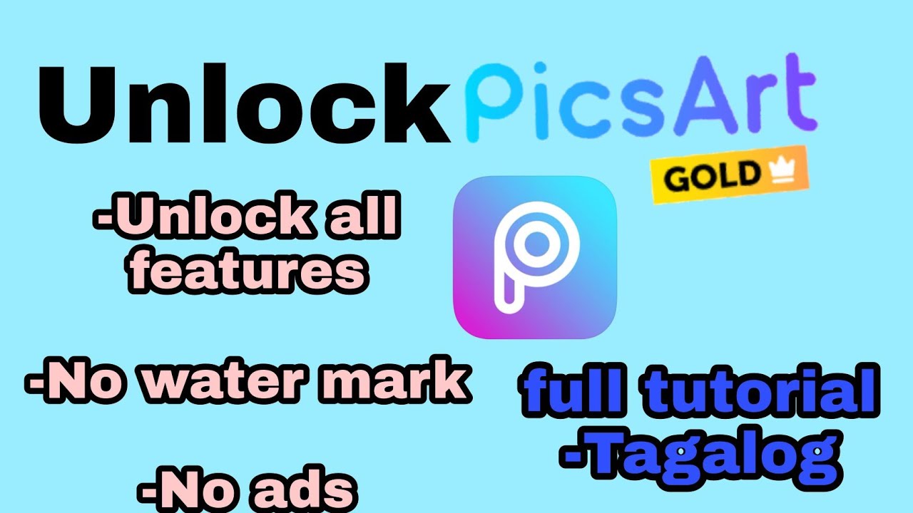Unlock Premium Features In Pics art full tutorial - YouTube