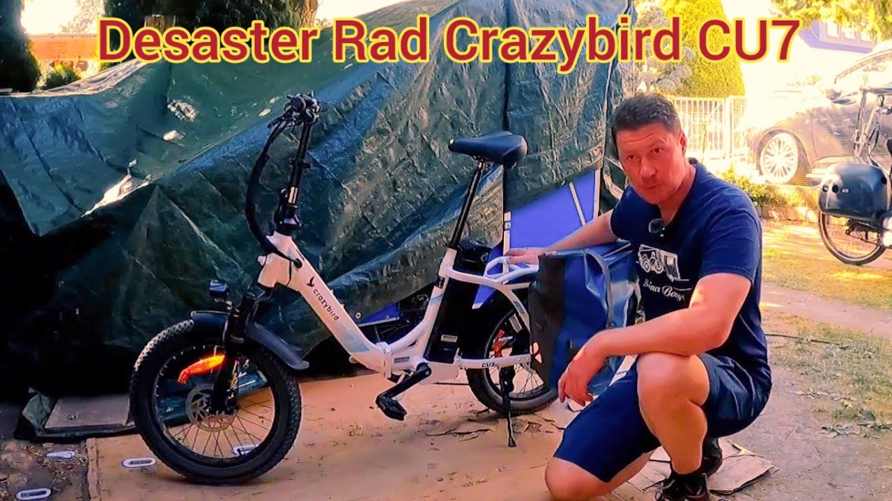 Unboxing Crazybird CU7+Testfahrt - YouTube