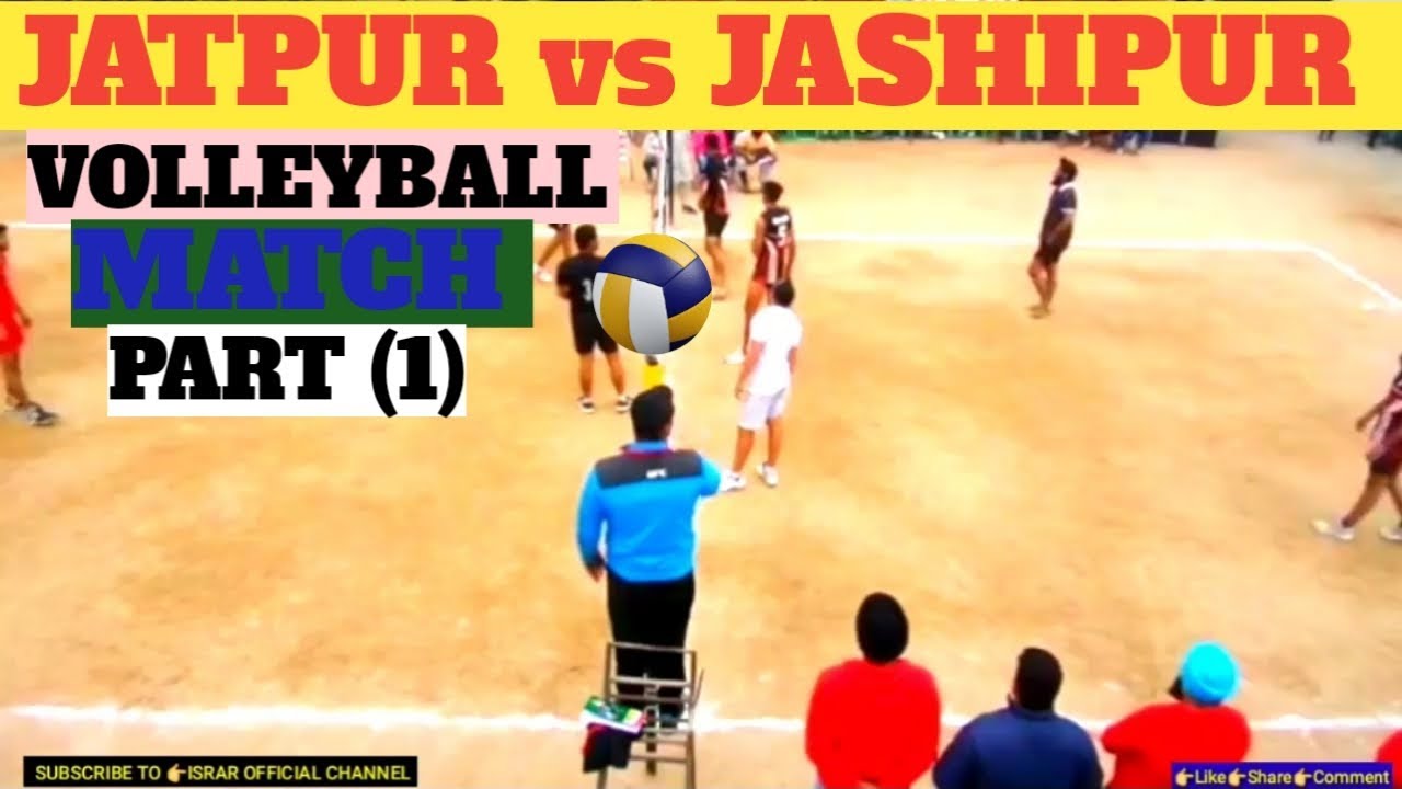 JATPUR vs JASHIPUR PART(1) VOLLEY BALL TOURNAMENTEL MATCH IN PANJAB ...