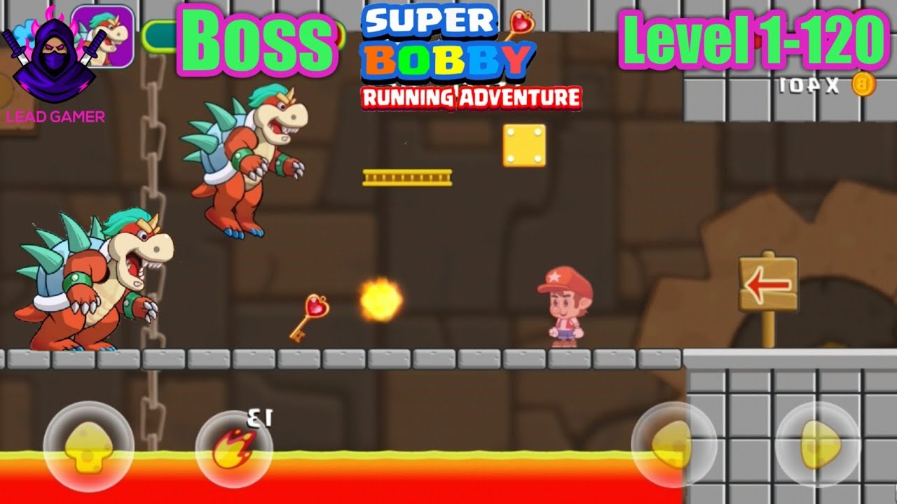 Super Bobby Bros Running Adventure Level 1-120 #games #gaming #gameplay ...