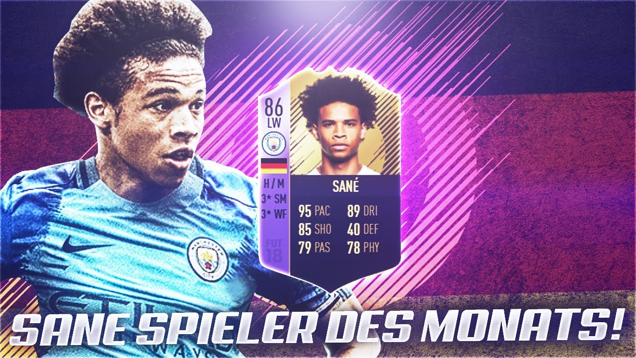 FIFA 18: SANE (86) POTM REVIEW | SANE PLAYER REVIEW!🔥 - YouTube