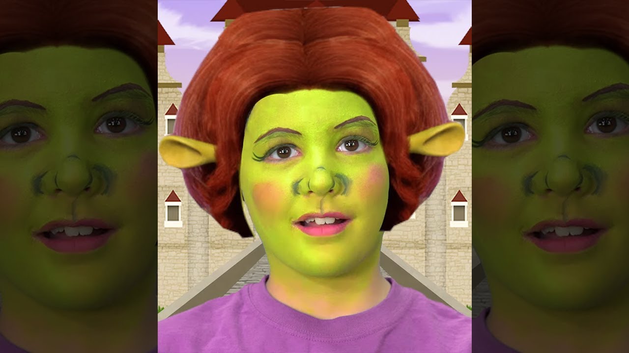 Shrek Face Paint! | Popular Face Paint for Kids | #Shorts - YouTube