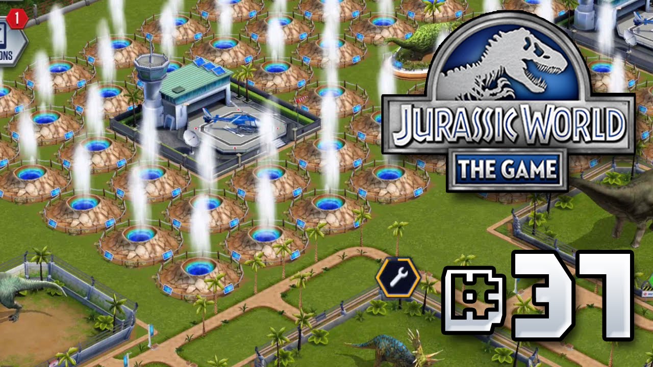 Geysers Everywhere || Jurassic World - The Game - Ep 37 HD - YouTube