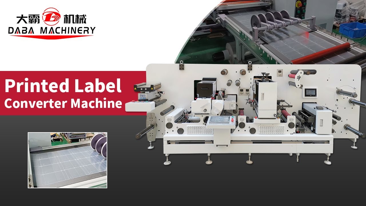 pvc transparent card label printing and punching die cutting machine ...