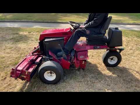 Köp Cylinderklippare Toro Reelmaster 216 AWD på Klaravik - YouTube