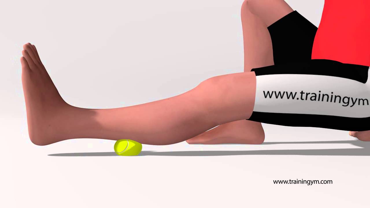 Liberación miofascial triceps sural - YouTube