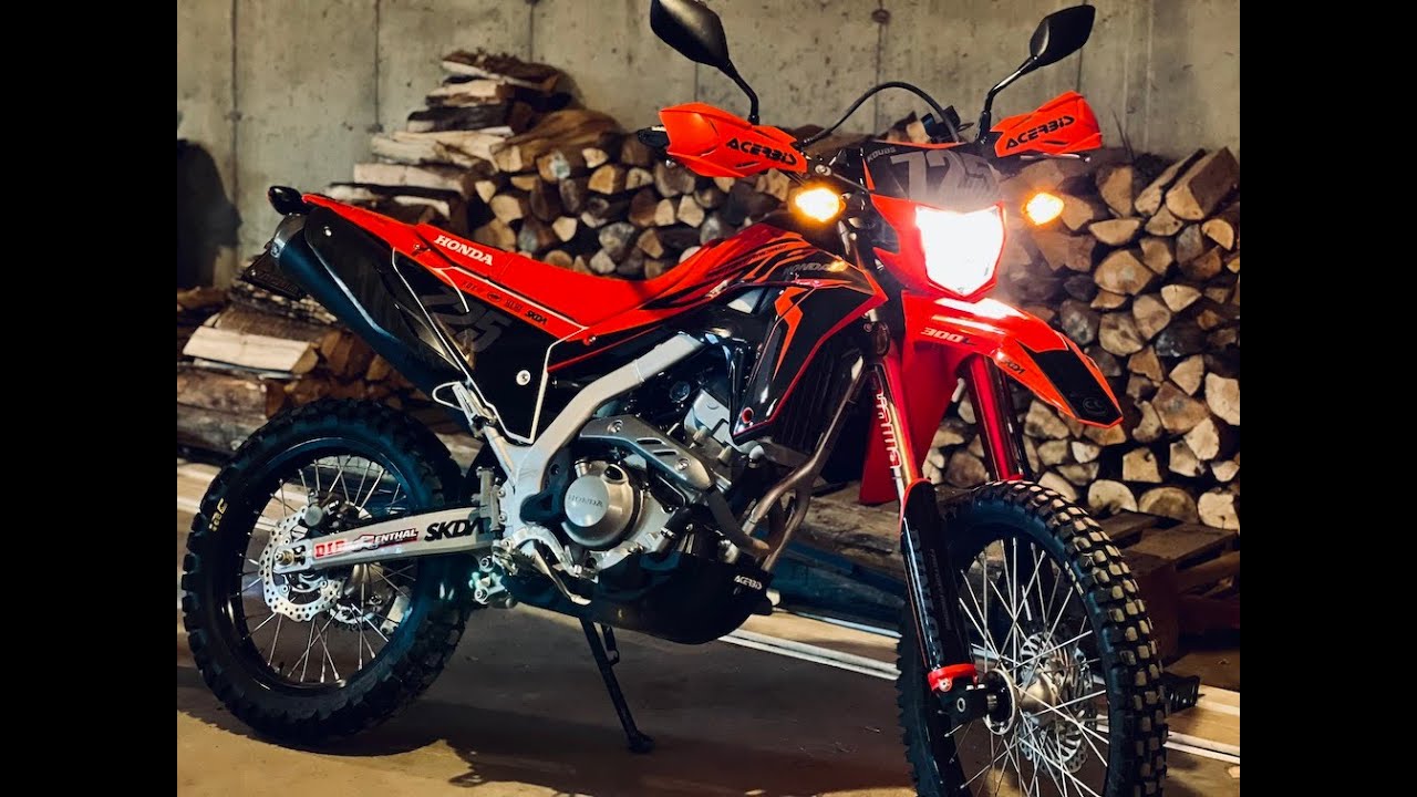 CRF 300L Porn SKDA Graphics Kit - YouTube