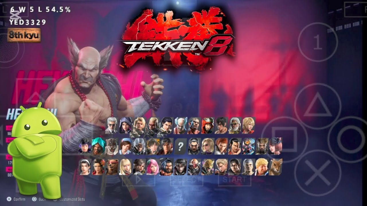 Tekken 8 all devices supported with high Graphics for Android - YouTube