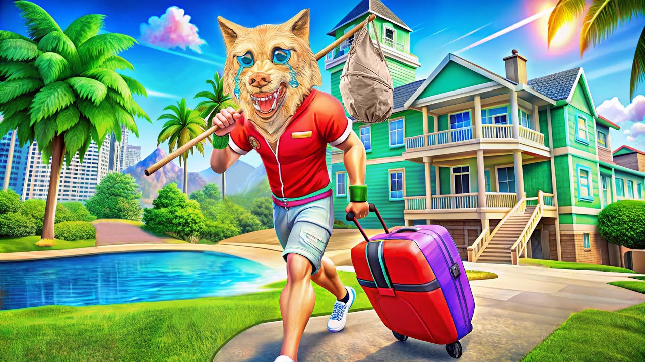 FLAZY SE ESCAPÓ DE CASA ! SALÍ DE CASA EN GTA 5 ONLINE ! - RETO DE 24 ...