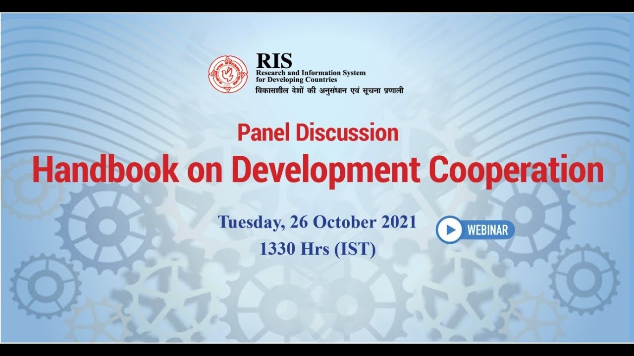 Panel Discussion on Handbook on Development Cooperation - YouTube