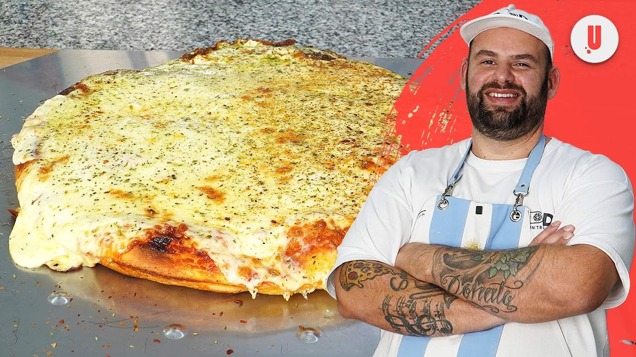La mejor pizza de muzzarella al molde argentina de tu vida l UMAMI ...